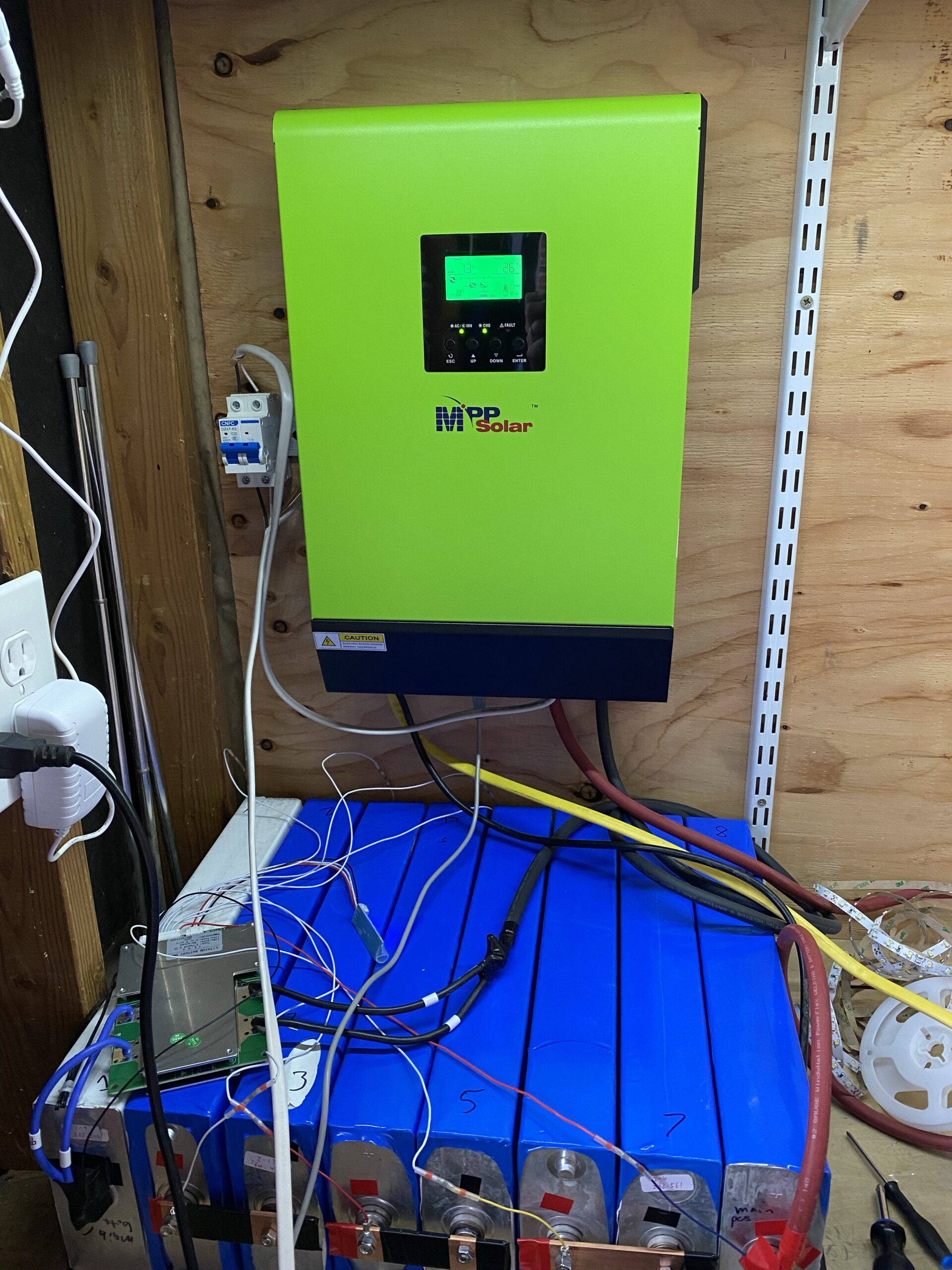 DIY solar with battery backup - up and running! - Austin's Nerdy Things