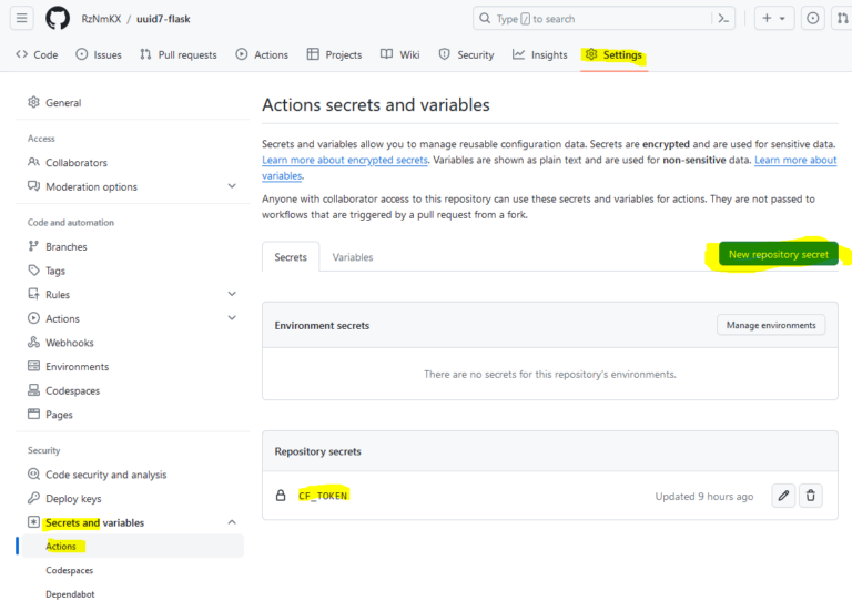 Using Github Actions To Deploy A Flasknginxcloudflared Tunnel Docker Compose Stack Austins